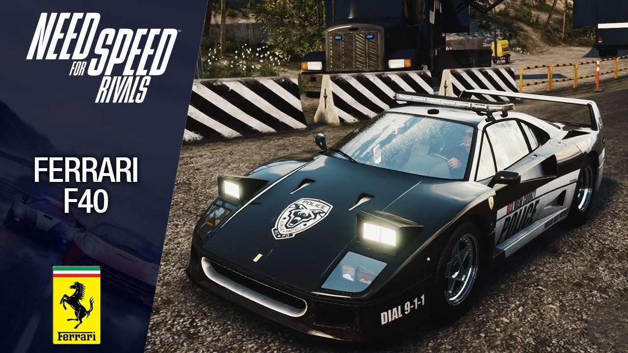 NFS Rivals - Ferrari F40 (Patrol) - YouTube