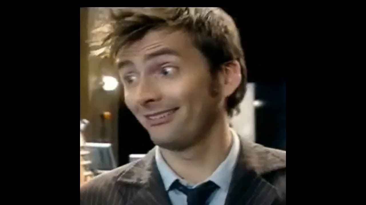 10th Doctor laugh on loop - Funny - "The doctor will not" - YouTube