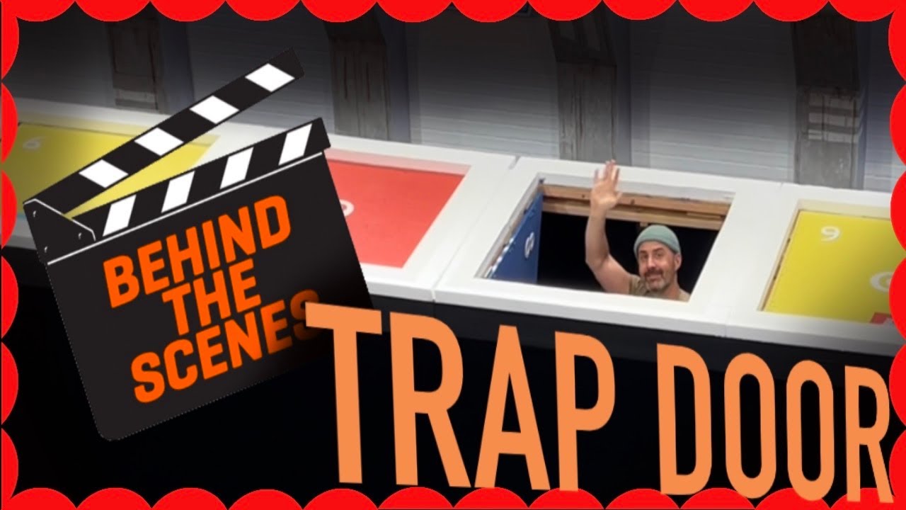 Behind the Scenes. How we made a life size trap door board game. - YouTube
