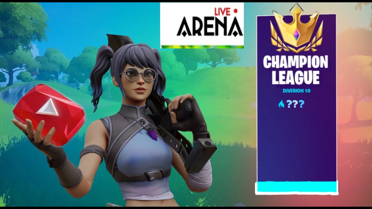 ARENA Division 5! FORTNITE CHAPTER 2 SEASON 5 !GIVEAWAY AT 100 SUBS ...