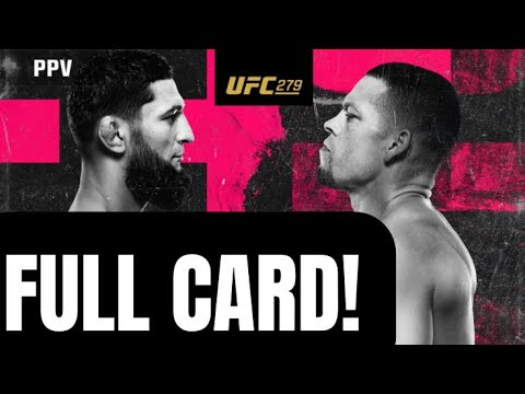 UFC 279 Chimaev Vs Diaz Full Card Breakdown And Detailed Predictions ...