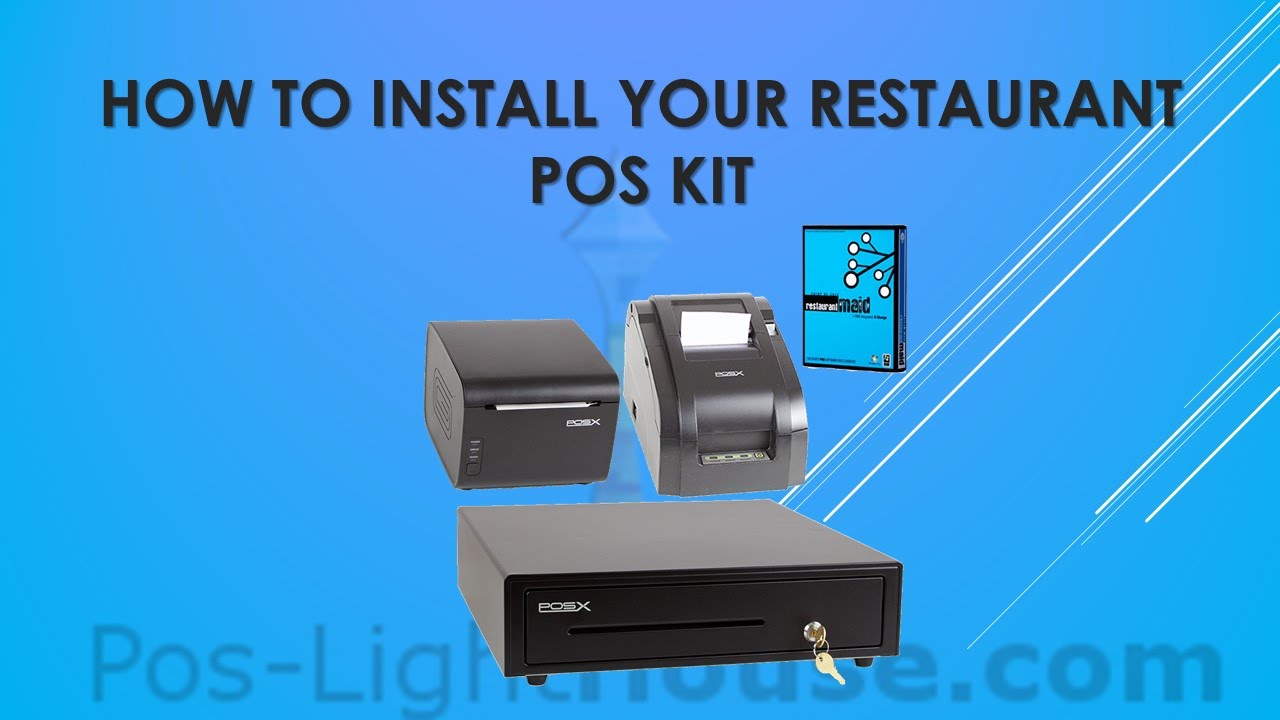 How to Install Restaurant POS Kit - YouTube