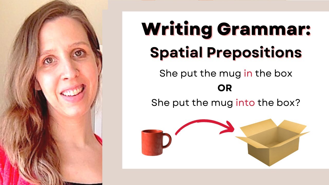 Using Spatial Prepositions Correctly in Your Writing - YouTube