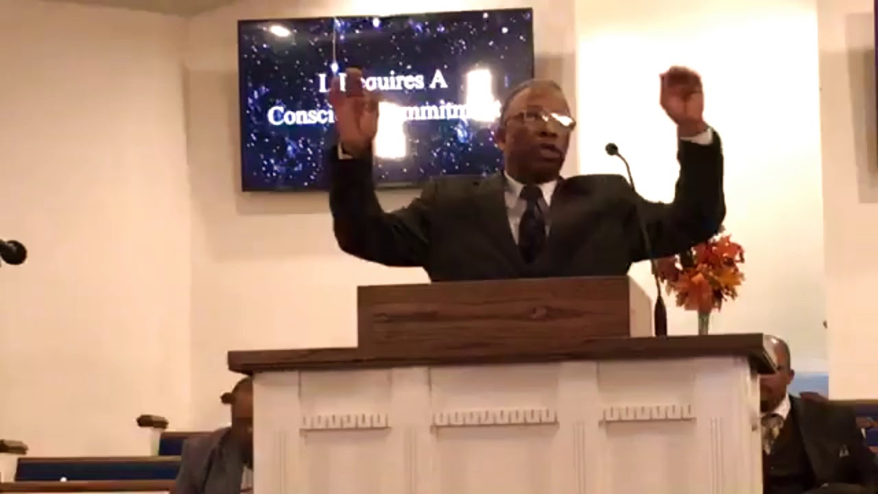 Pastor Sanders Filled with Spirit - YouTube
