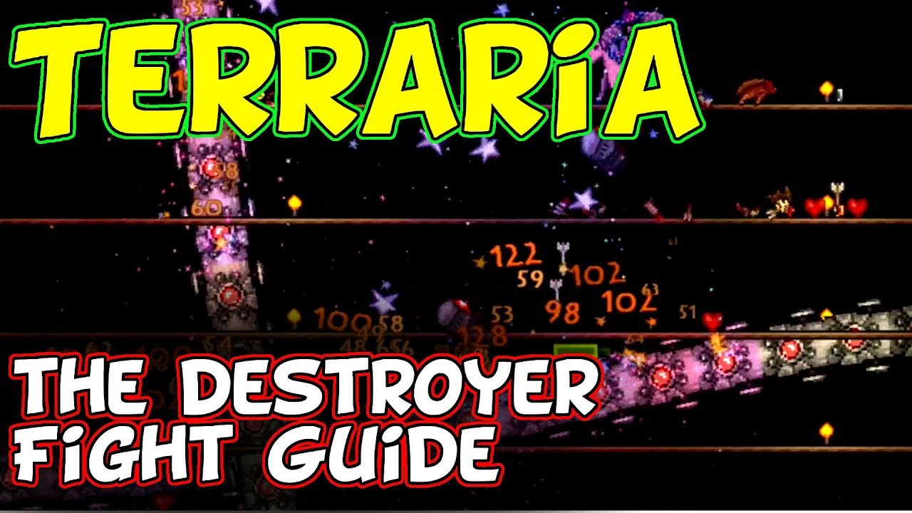 Terraria — The Destroyer Easy Fight Guide [Switch, iOS, Android, PS4 ...