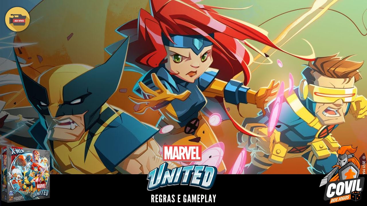 Marvel United: X-men - Regras e Gameplay - YouTube