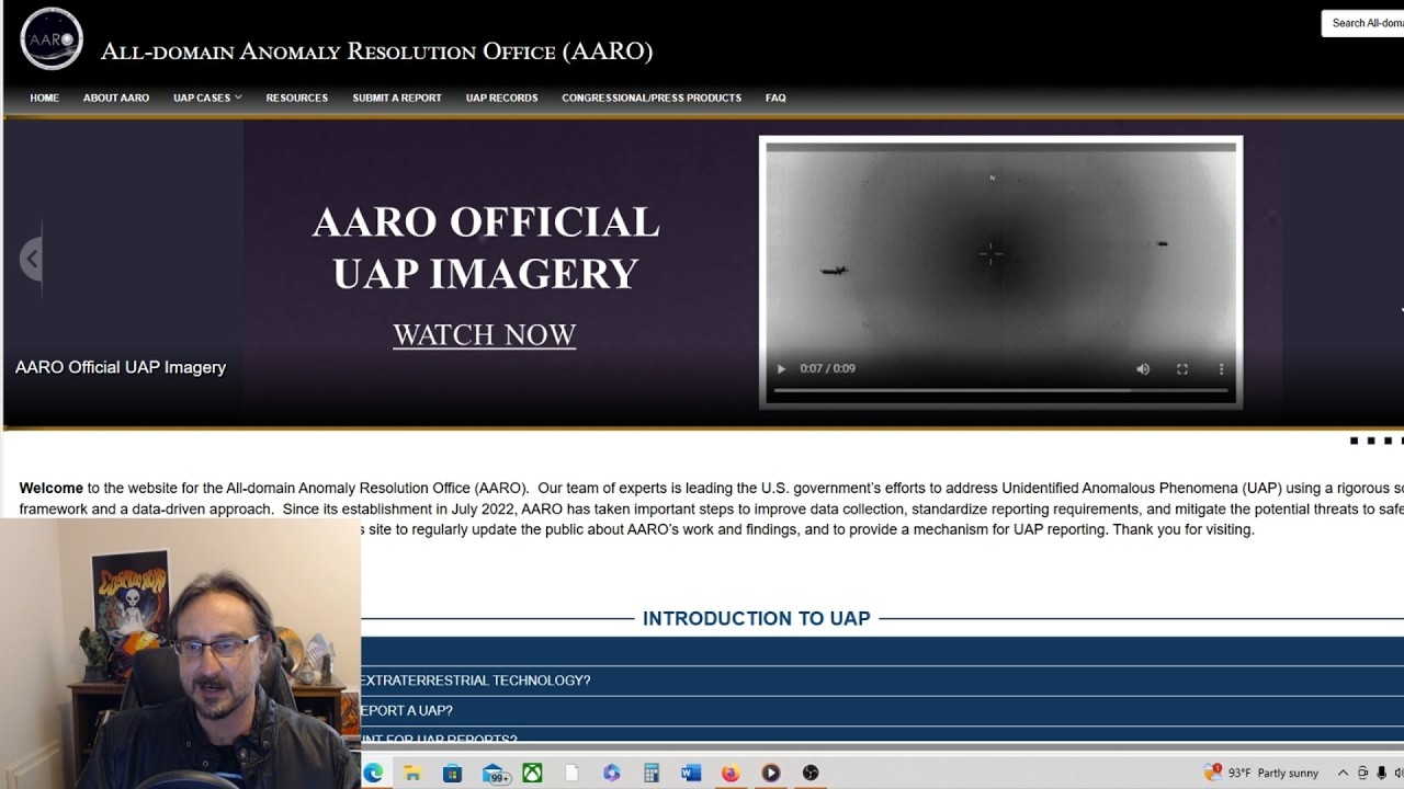 UFO News Round-up! -Whitley Strieber, AARO Site Down, NASA Mars Habitat ...