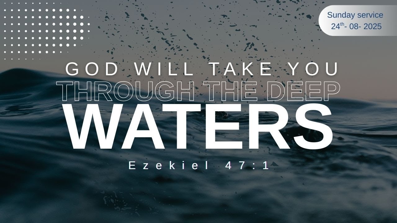 GOD WILL TAKE YOU THROUGH THE DEEP WATERS. - YouTube