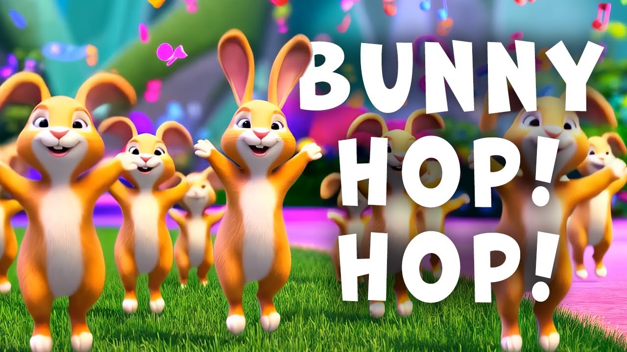Bunny Hop Hop | Fun Dance & Movement Song for Kids! - YouTube