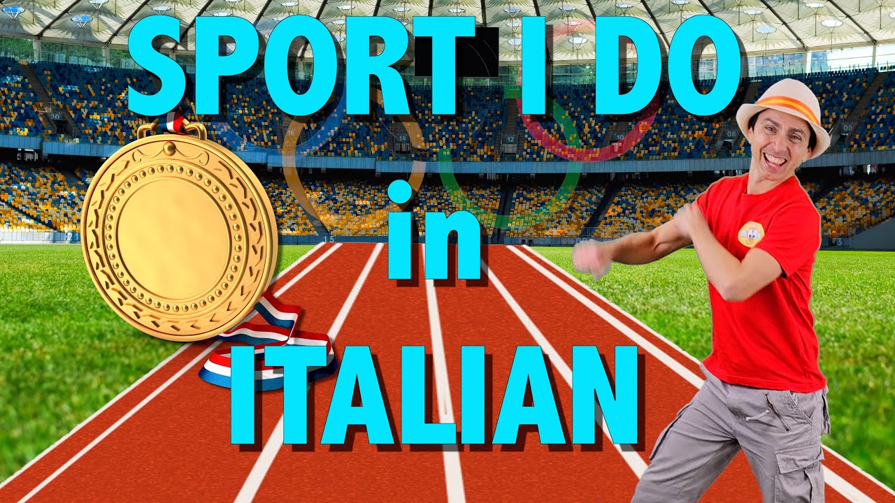 Italian Olympic Sport | I do and We Do | Easy Italian Learning With Mr ...