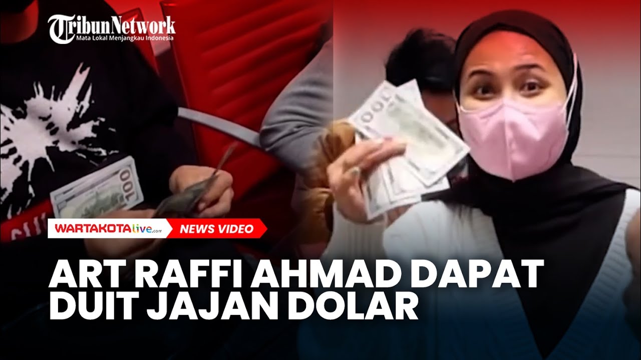Diajak ke Amerika Serikat, ART Raffi Ahmad Dapat Duit Jajan Dolar - YouTube