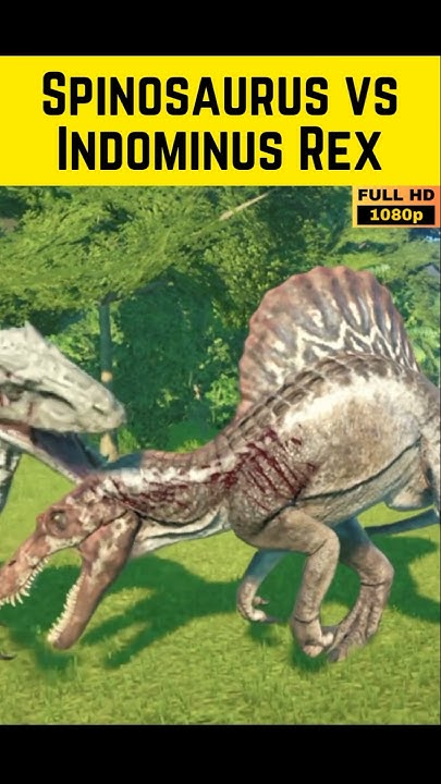 Who Wins Giganotosaurus Suchomimus Indominus Rex Indoraptor