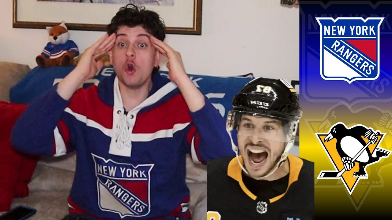 Rangers Fan Reaction - Penguins 5 Rangers 2 - YouTube