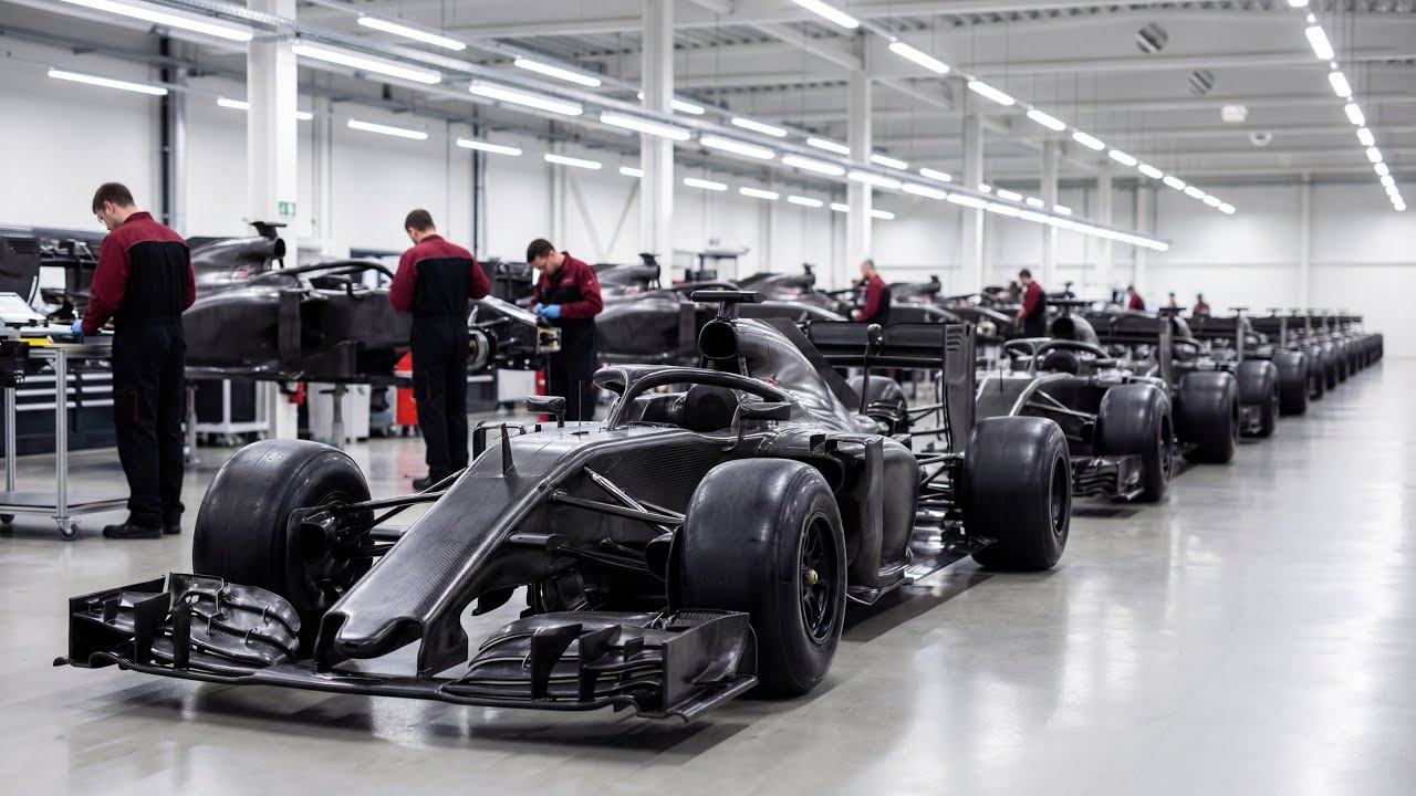 Inside the Formula 1 Factory – (Full Process) How F1 Cars Are Built ...