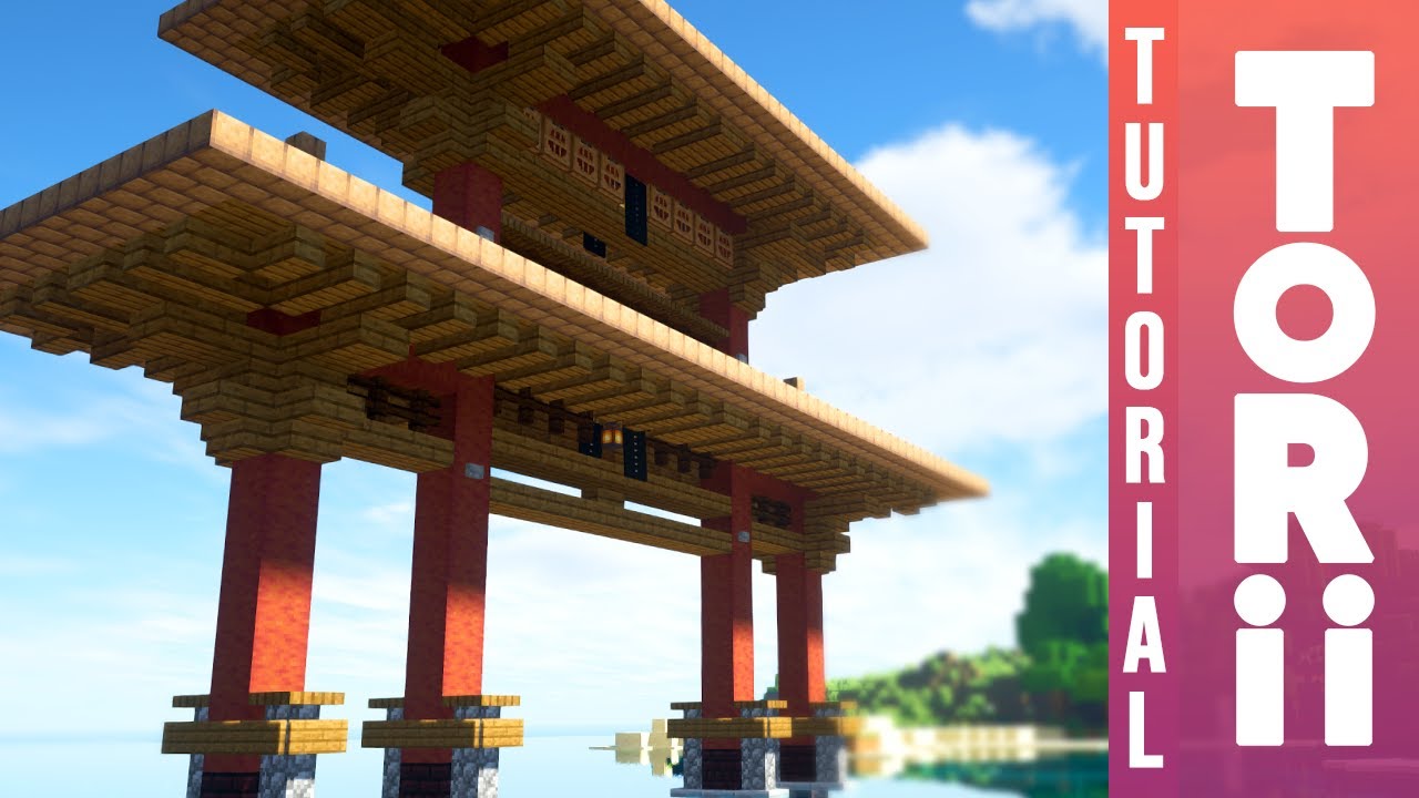 TUTORIAL MINECRAFT: Aprende a construir un TORII - YouTube
