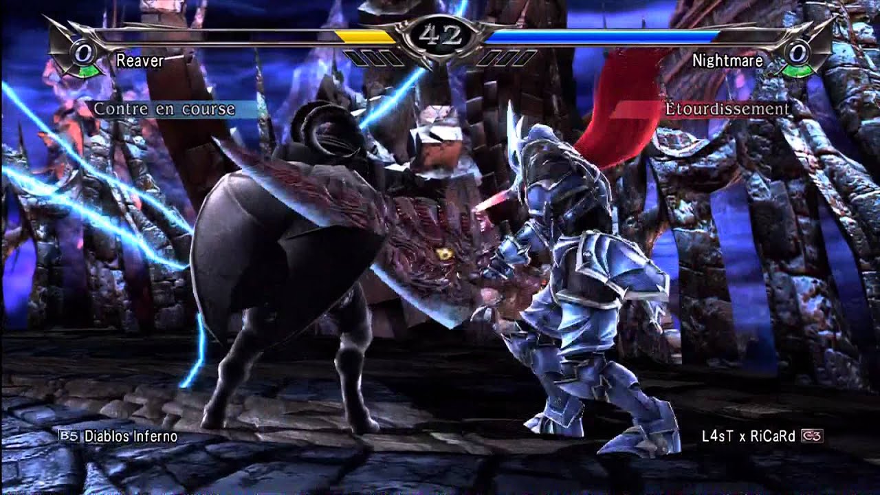 Soul calibur 5 Nightmare vs nightmare - YouTube