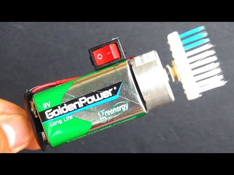 Wie Man Einen Mini-Staubsauger Macht - Sehr Einfach