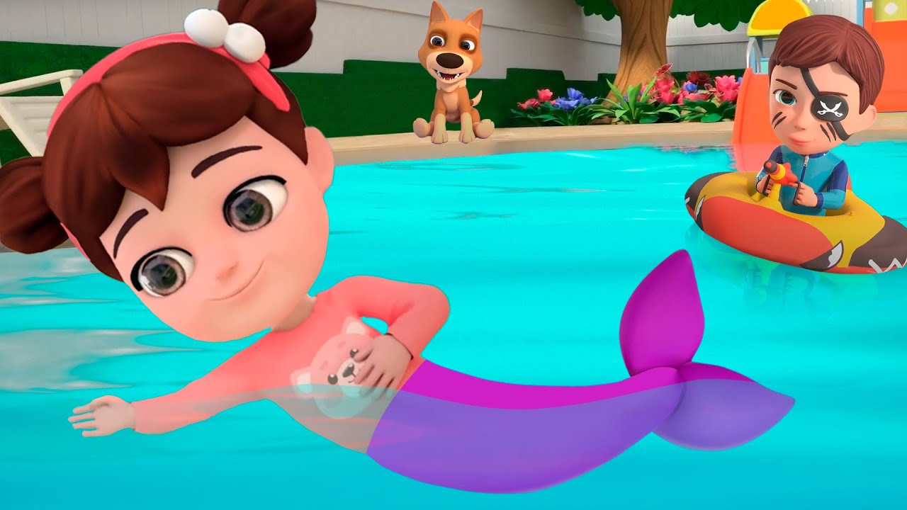 Mermaid Song + Rain Rain Go Away | TOP Nursery Rhymes - Lalafun - YouTube