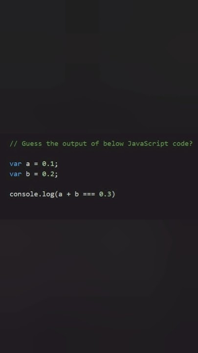 Tricky Javascript Questions Asked in the Interview #coding #javascript #interviews#logical # ...