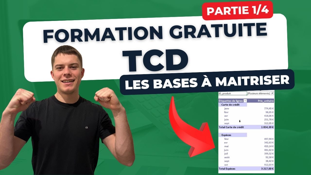 [1/4] Formation Tableaux Croisés Dynamiques TCD Excel — les bases à ...