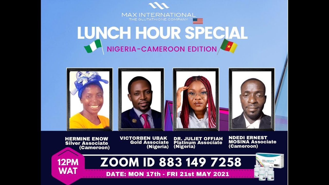 LUNCH HOUR SPECIAL - CAMEROON 1ST EDITION - YouTube