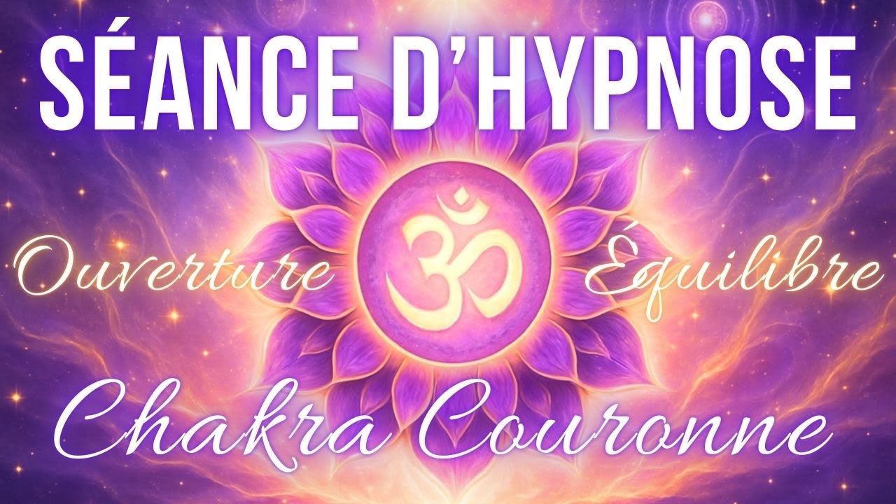 Hypnose Chakra Coronal - Connexion spirituelle, Conscience (Ouverture ...