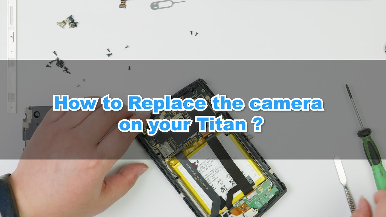How to replace the camera on your Titan? - YouTube
