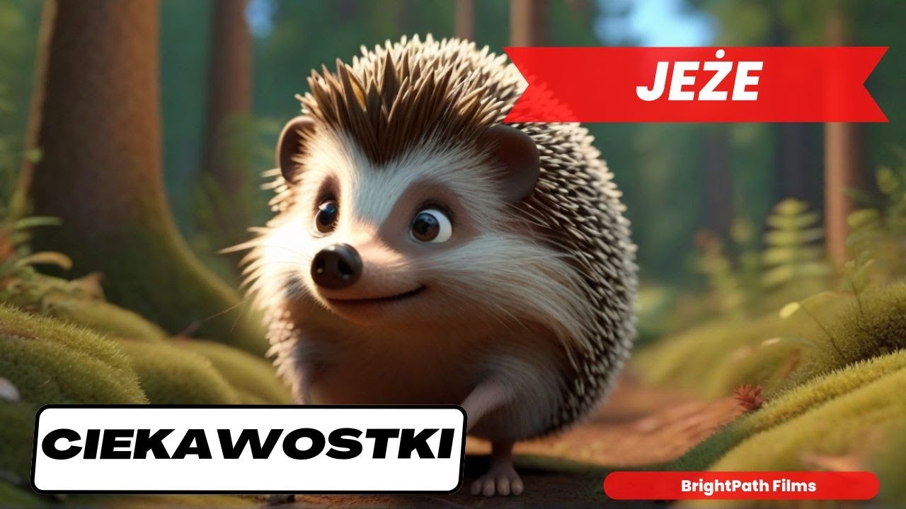 JEŻE. Ciekawostki o Jeżach. Film dla dzieci. #ciekawostki # ...