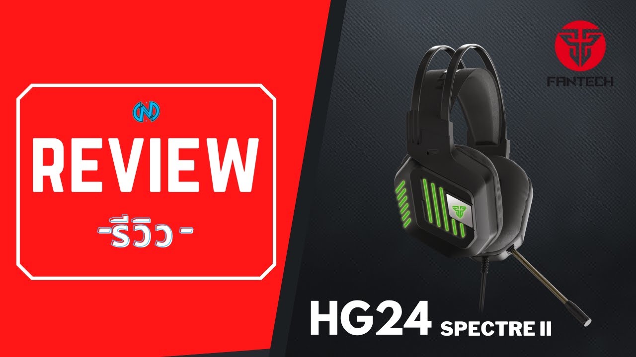 [REVIEW] Fantech HG24 SPECTRE II | หูฟังเล่นเกม ระบบ 7.1 ไม่ใช้ Driver ...