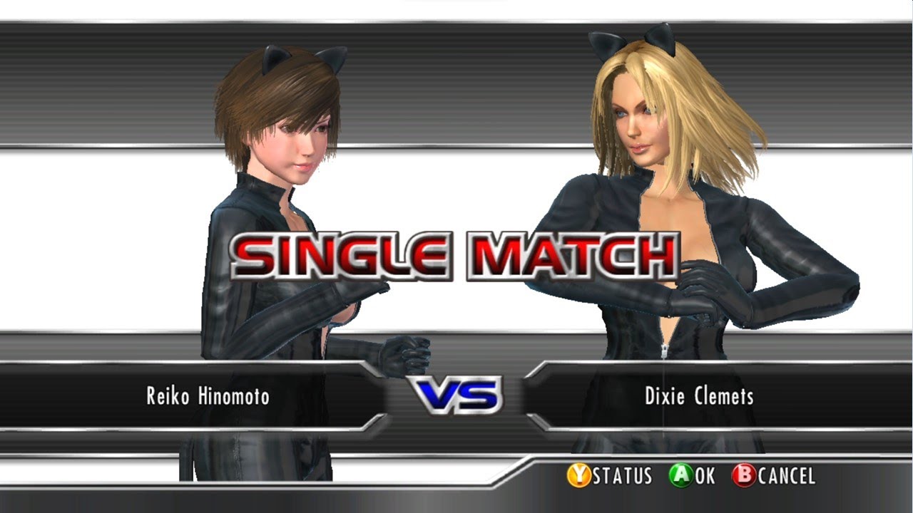 ランブルローズ XX 日ノ本零子 vs デキシー Rumble Rose XX Reiko Hinomoto vs Dixie Clemets ...