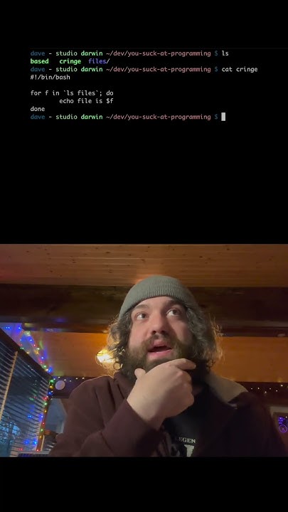 Listing And Looping Files In A Bash Script On Unix Youtube