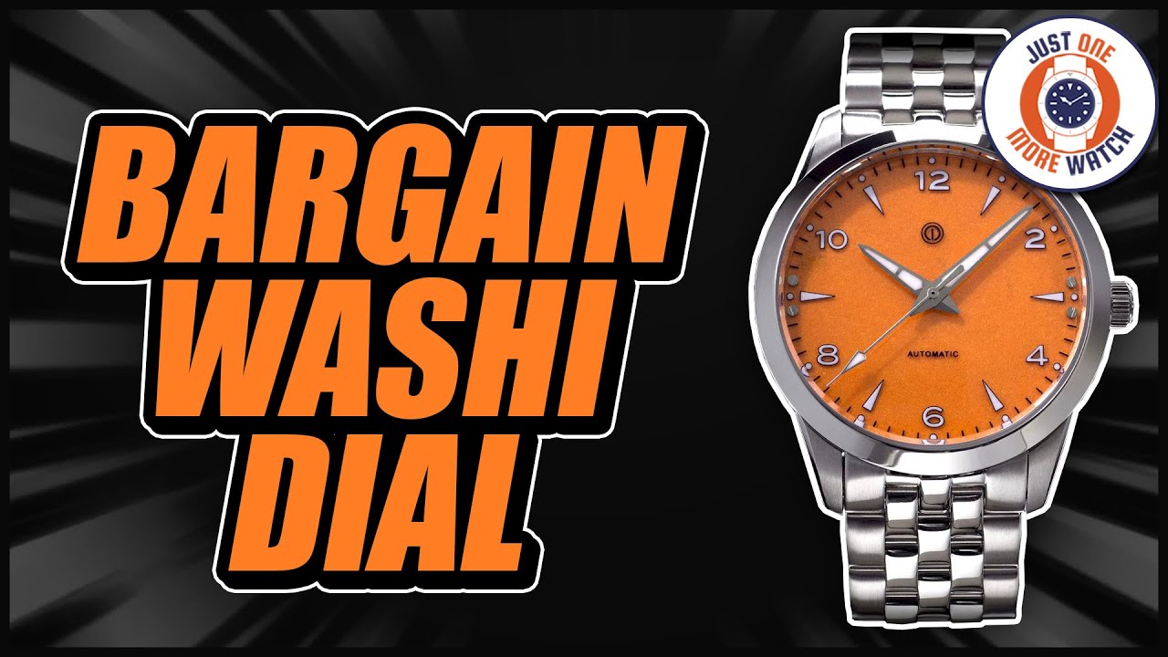 $300 Washi Paper Dial? What's The Catch? - YouTube