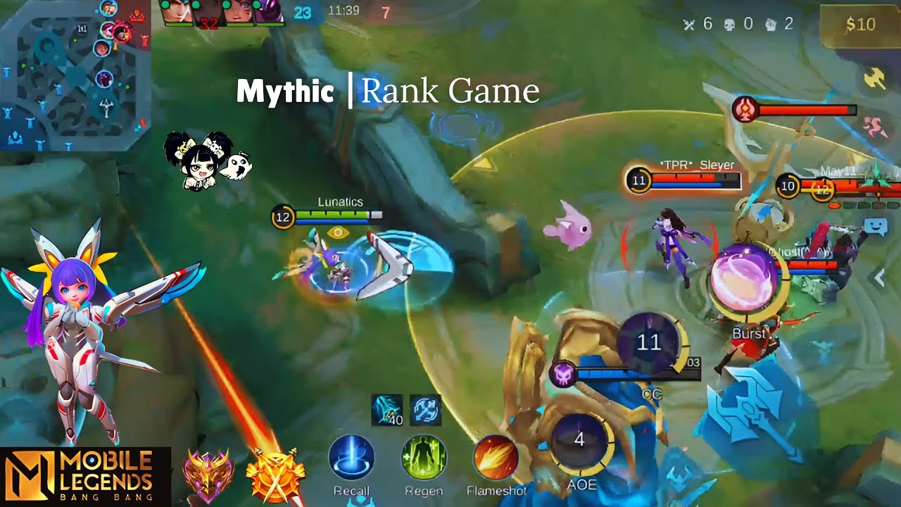 Part 9 | Mythic | Rank Game | MLBB Season 36 | Hero Nana - YouTube