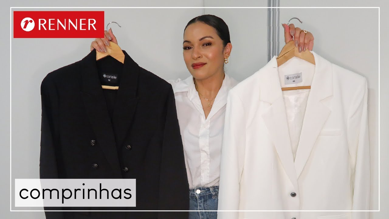 Comprinhas Renner | Provando os Looks em casa - YouTube