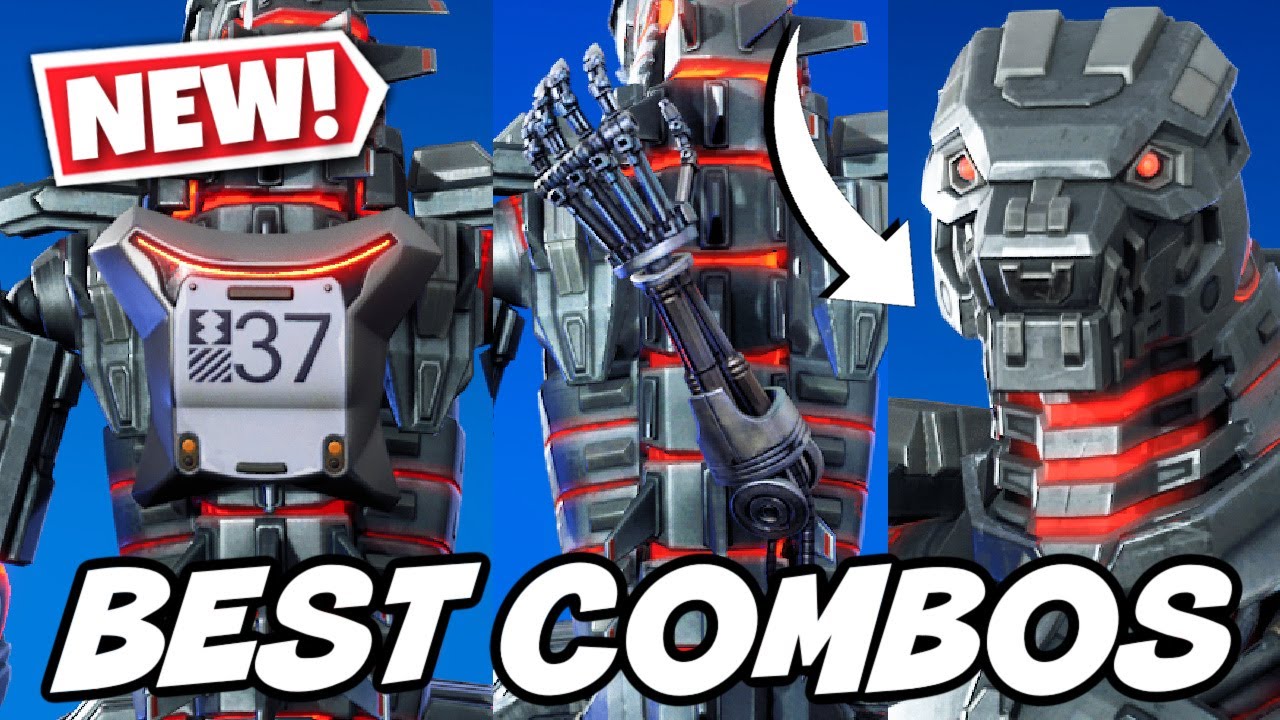 BEST COMBOS FOR *NEW* MECHAGODZILLA SKIN! - Fortnite - YouTube
