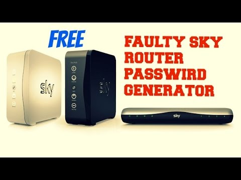 BROKEN SKY ROUTER PASSWORD GENERATOR FREE DC 2014 **NEW** - YouTube