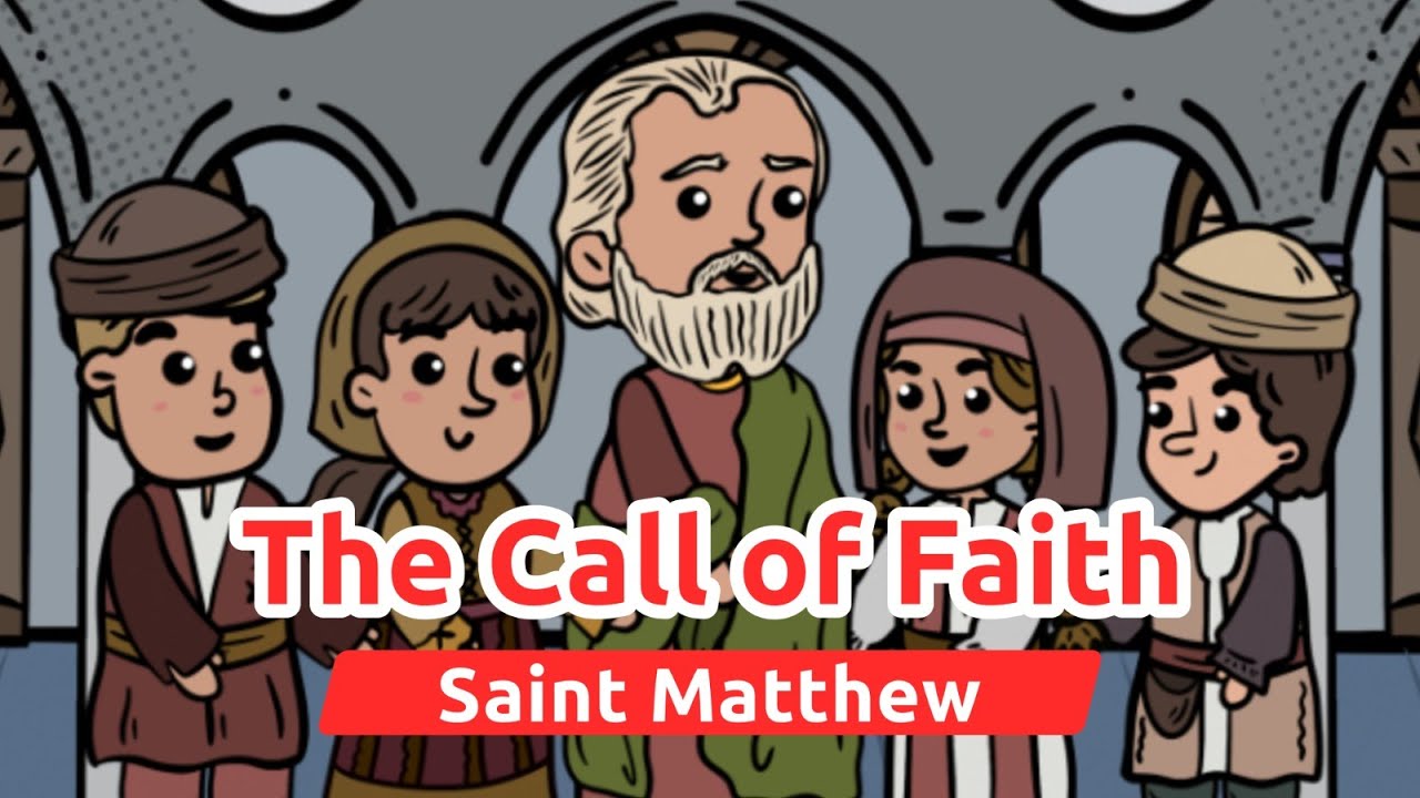 The Call of Faith : Saint Matthew #saints #jesus #kidsvideo # ...