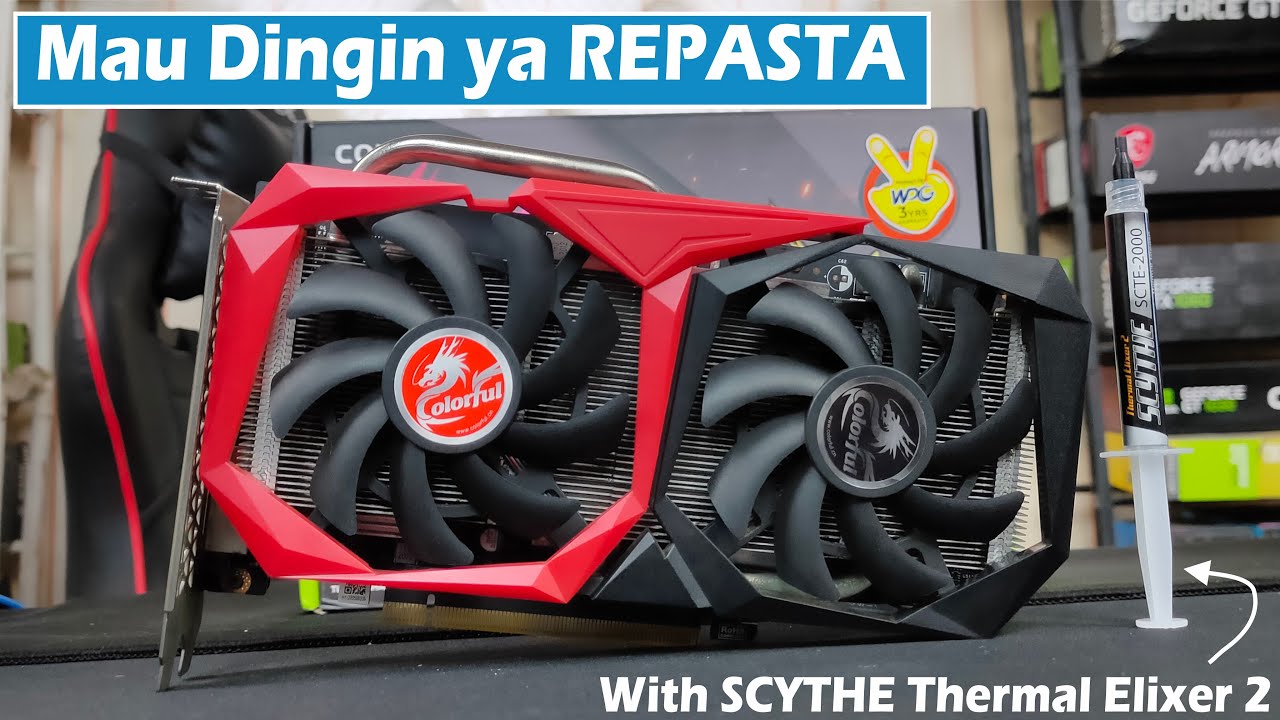 Tutorial REPASTA GPU Supaya Tidak Overheat & Tidak Berisik GPU kalian ...