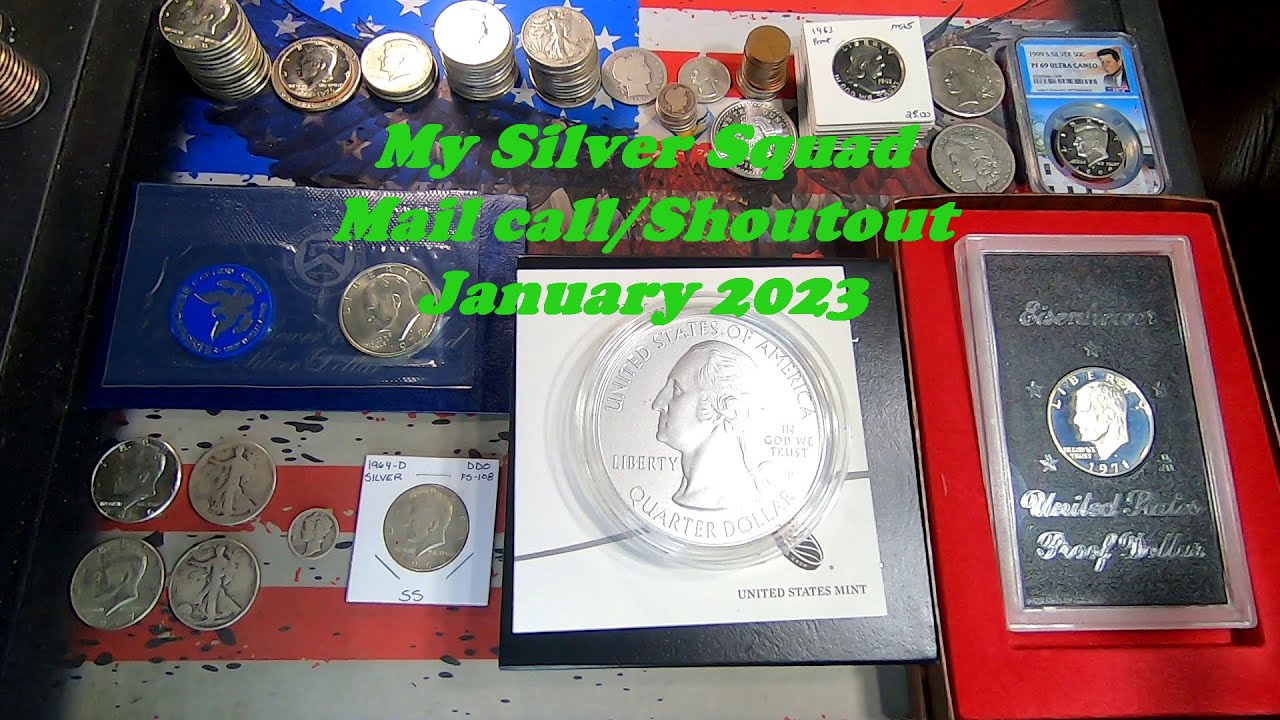 My Silver Squad mail call/package opening -- January 2023 - YouTube