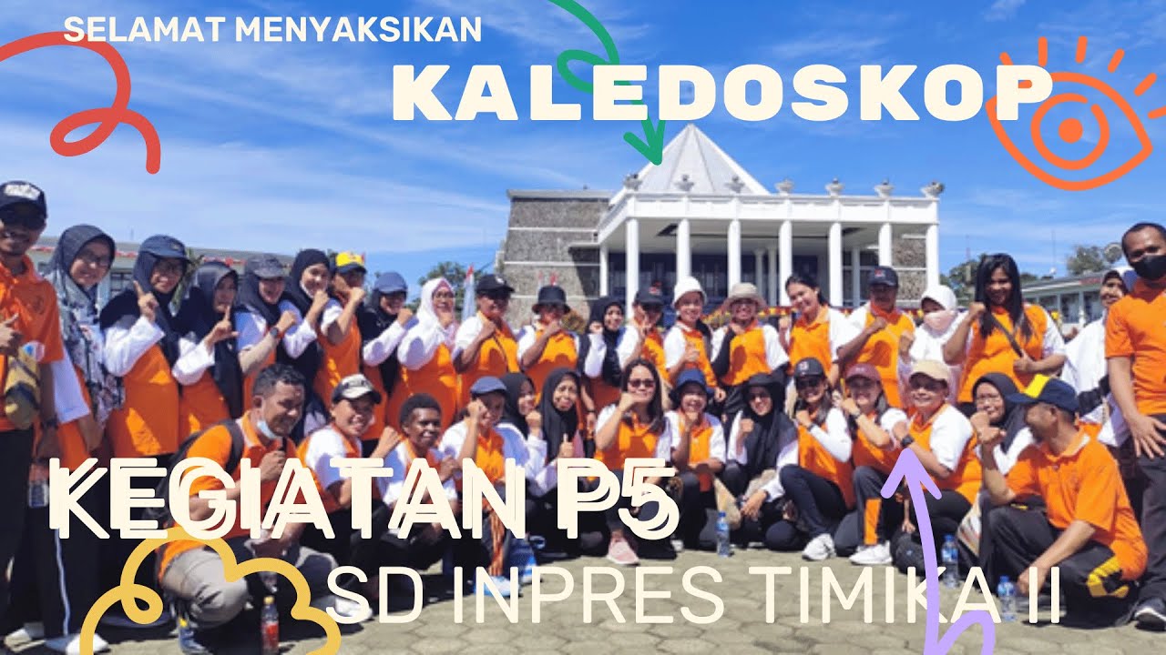 SD Inpres Timika II dalam kegiatan perdana P5 - YouTube