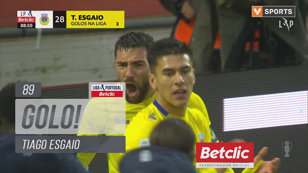 Golo Tiago Esgaio: AVS 0-(1) Arouca (Liga 24/25 #25) - YouTube