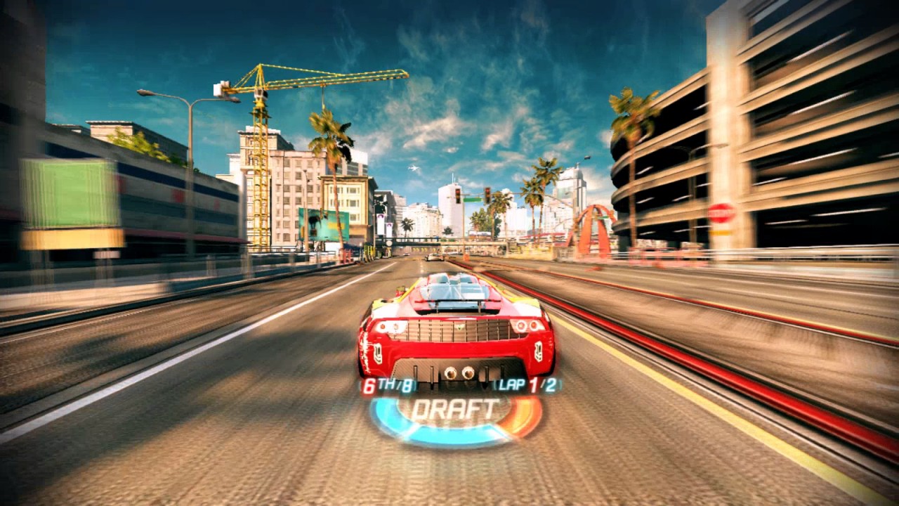 Split/Second(2010): Episode #1: Downtown Central: Race Gameplay - YouTube