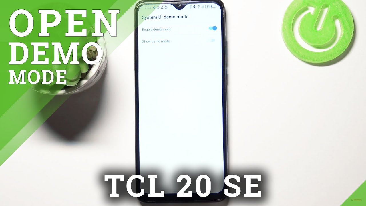 How to Enable Demo Mode on TCL 20 SE – Activate Demo Mode - YouTube