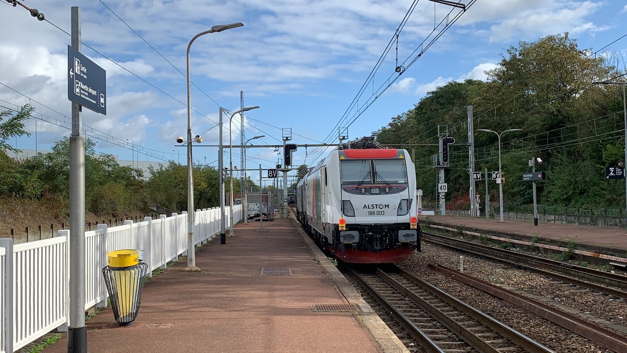 RER-C Z20500/Z20900 €4000/Trax3 et TGV en gare de Thiais-Orly-Pont-de ...