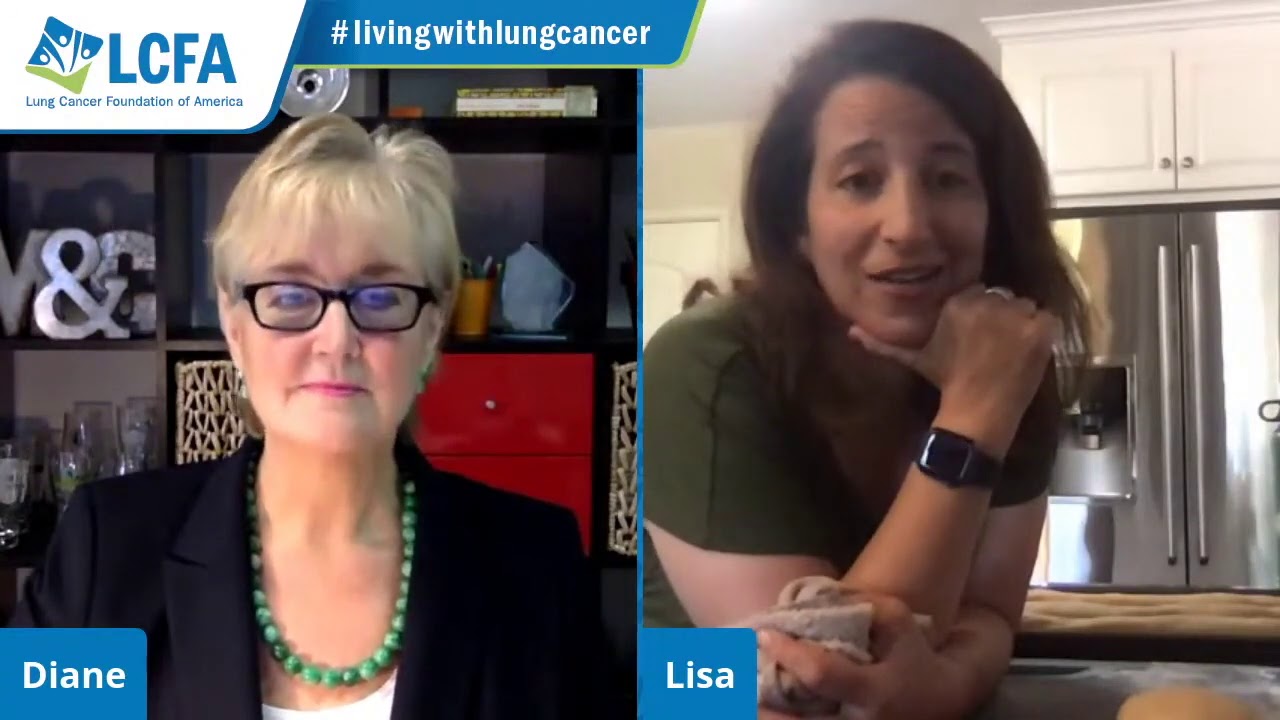 Living With Lung Cancer: Lisa Goldman - YouTube
