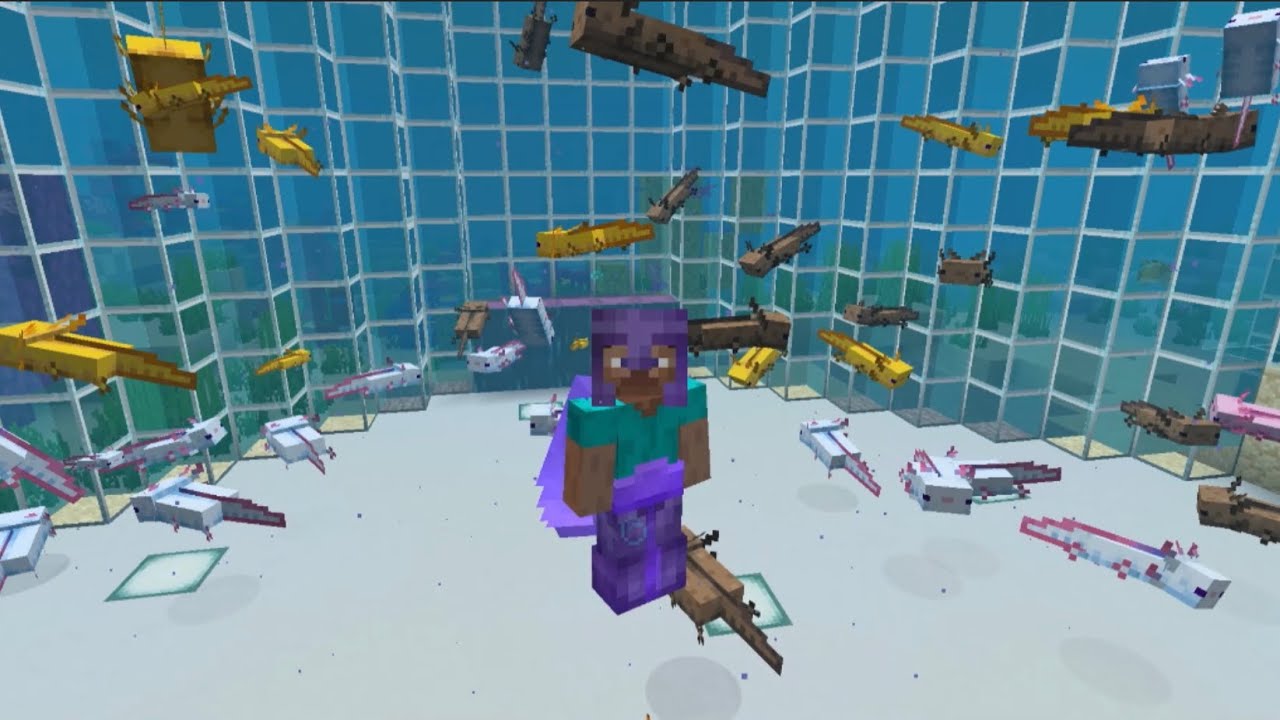 Blue axolotl hunt: part 26 - YouTube