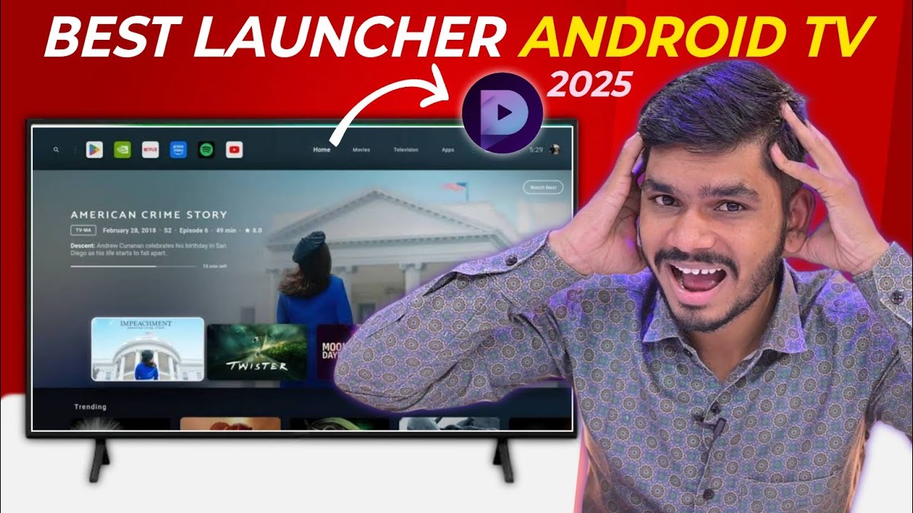 Best Launcher for Android TV ️‍2025 | Smart TV Launcher 2025 - 🚀Faster ...
