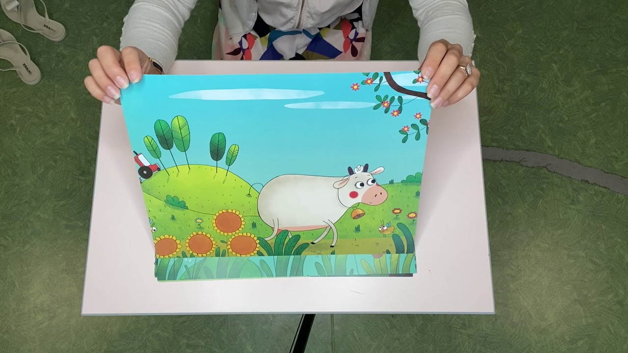 Lecture « la vache sans tâche » - YouTube