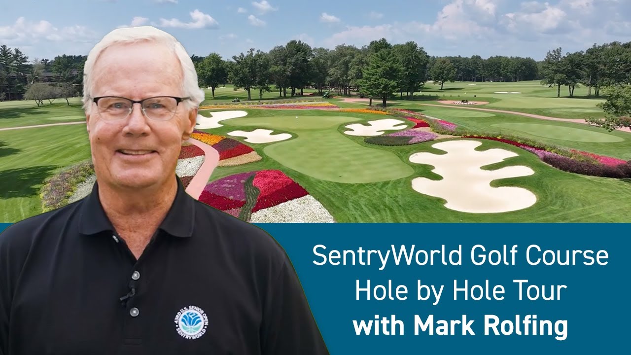SentryWorld Golf Course Hole by Hole Tour with Mark Rolfing - YouTube