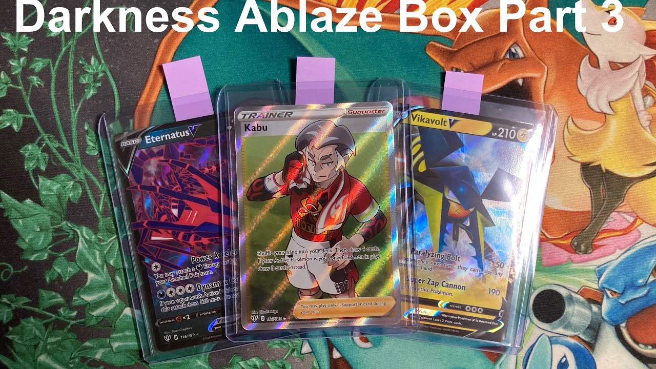 Darkness Ablaze Booster Box Part 3 - YouTube